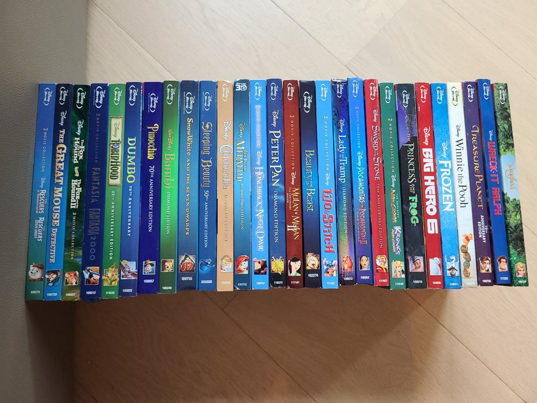 Classic Disney blu-ray dvds pixar 迪士尼, 興趣及遊戲, 音樂樂器 & 配件, 音樂與媒體 - CD 及 ...
