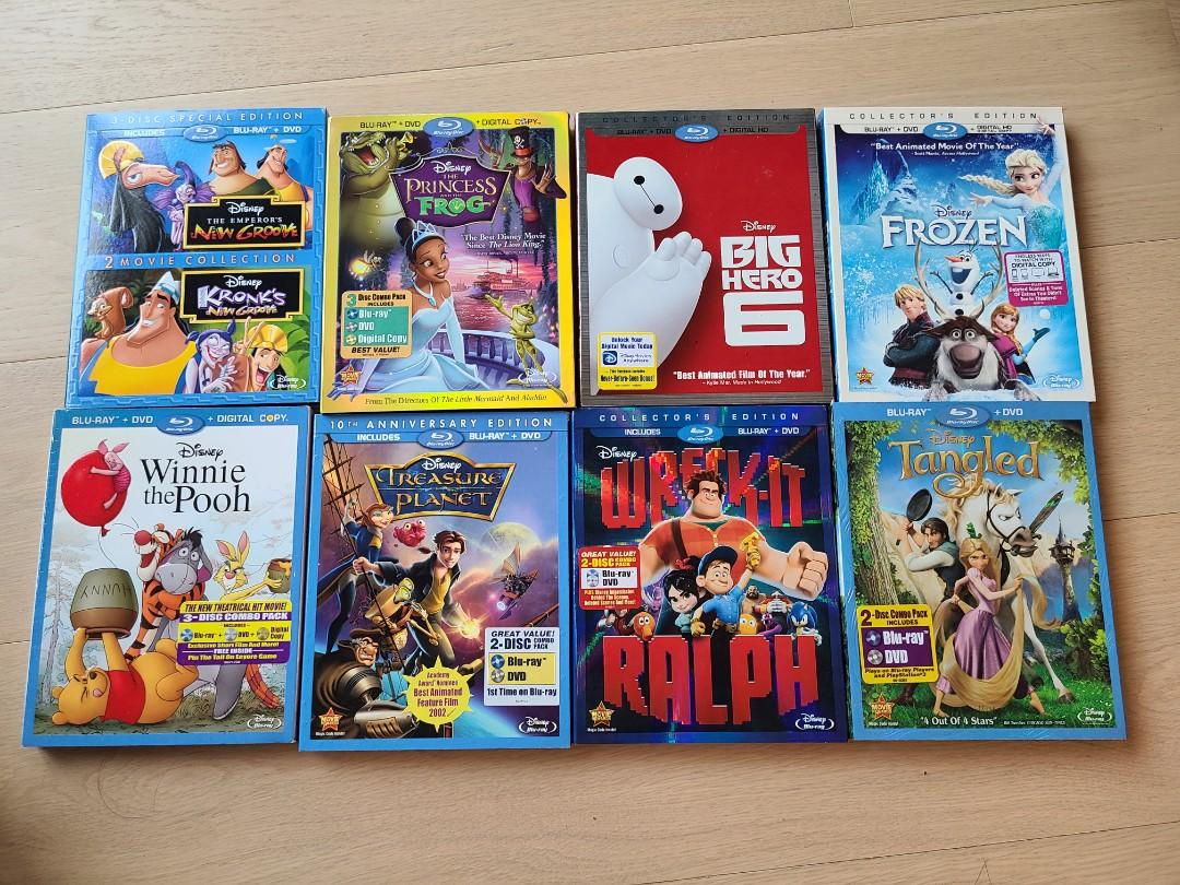 Classic Disney blu-ray dvds pixar 迪士尼, 興趣及遊戲, 音樂樂器 & 配件, 音樂與媒體 - CD 及 ...