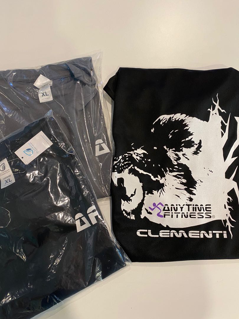 Clementi Anytime Fitness Tees, Men's Fashion, Activewear on Carousell