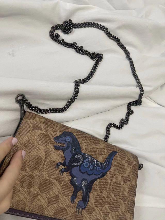 Coach dinosaur Wallet, Women's Fashion, Bags & Wallets, Wallets & Card ...