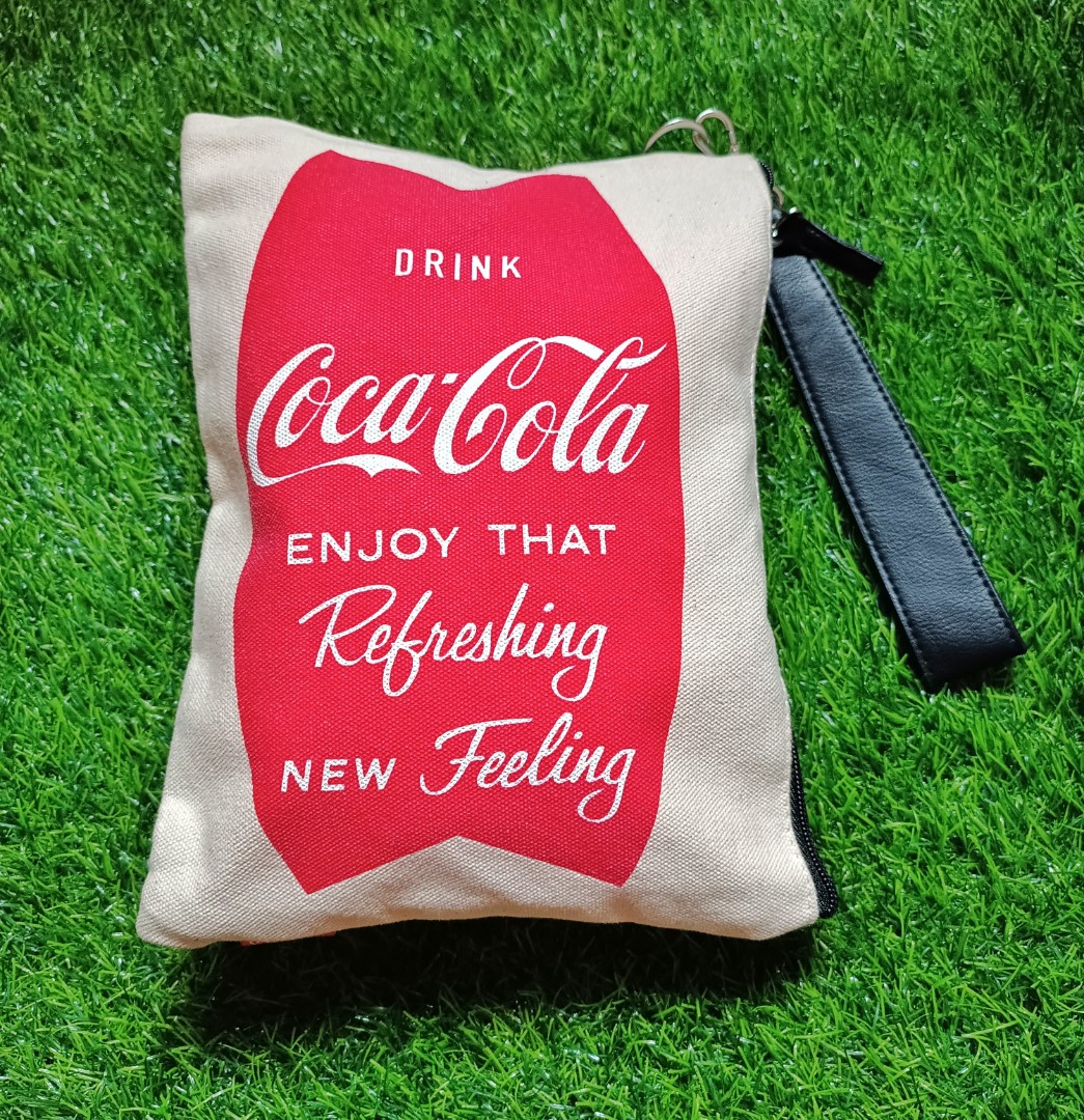 COCA COLA COKE CANVAS BAG, Men's Fashion, Bags, Belt bags, Clutches and ...