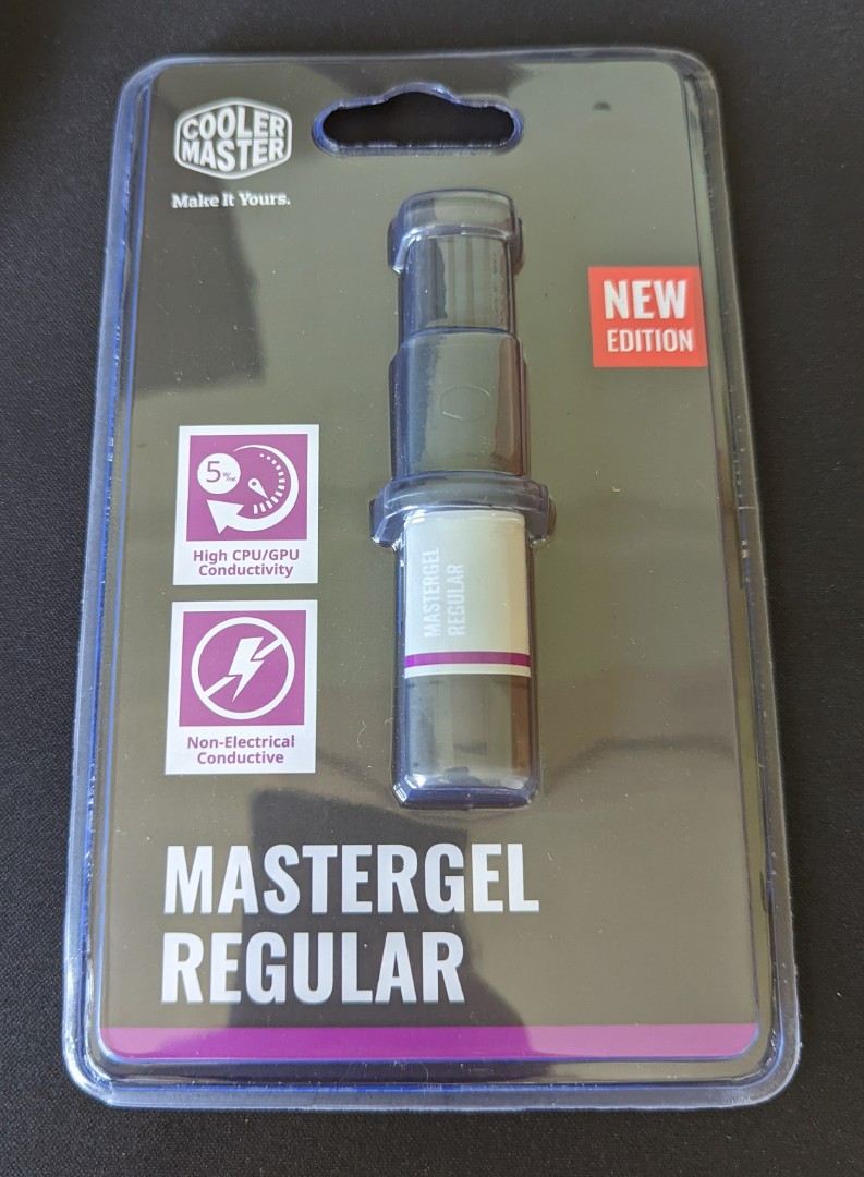 Cooler Master MasterGel Regular Thermal Paste | High Thermal ...