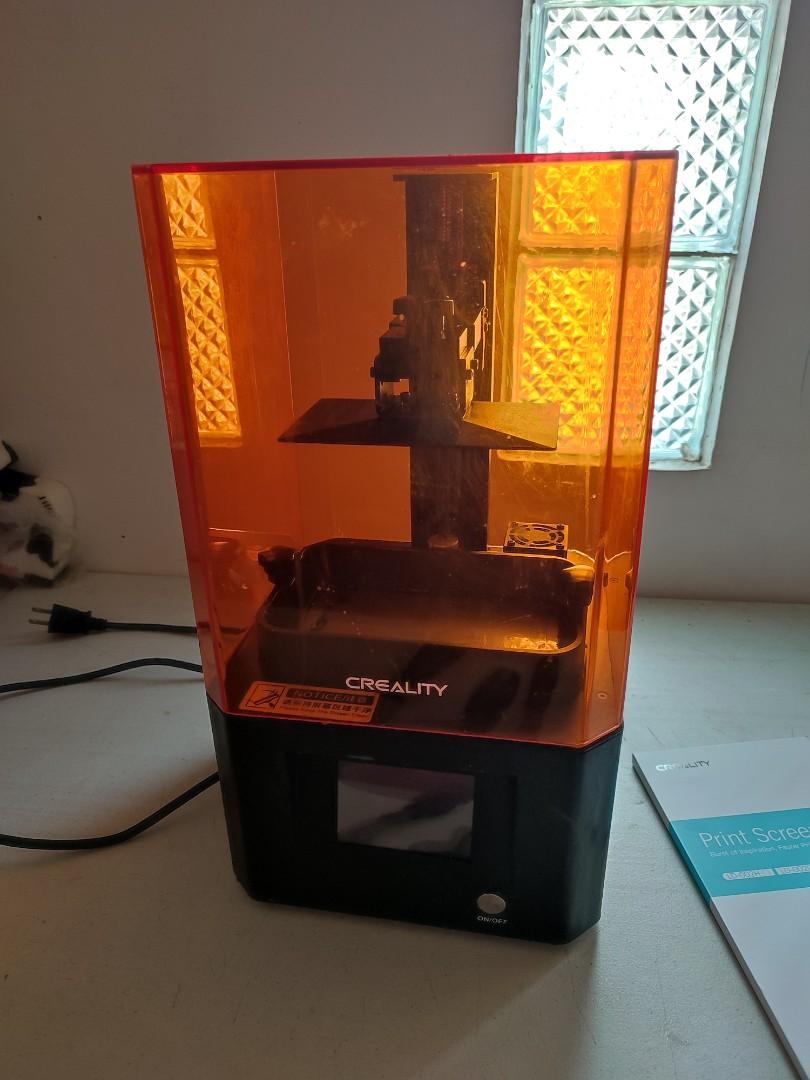CREALITY LD002R resin printer + dotbit UV curing lamp, Computers & Tech ...