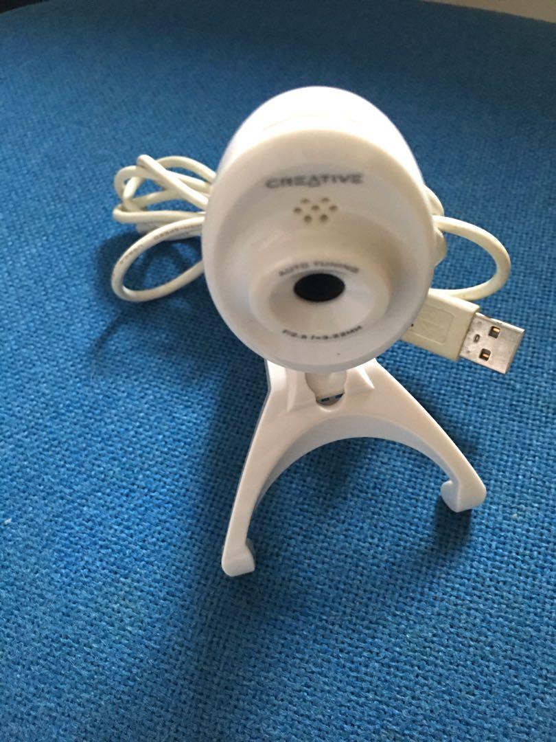 99%新 Creative 自動調整 攝像頭 auto tuning USB webcam (model VFOS30), 傢俬＆家居, 其他 ...