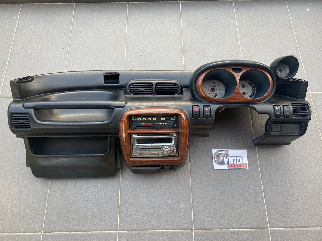 Dashboard Mira L3 Opti Trim Walnut for Perodua Kancil, Auto Accessories ...