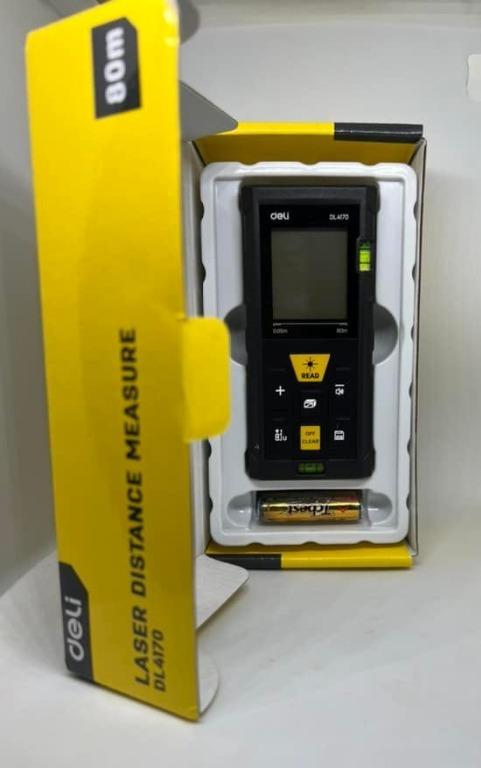 Deli Laser Distance Meter Rangefinders | Laser meter 80M EDL4170 ...
