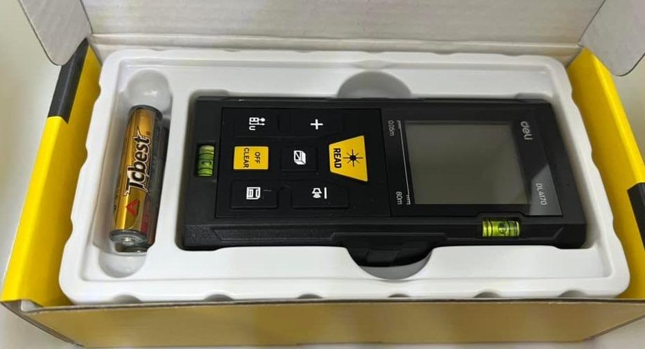 Deli Laser Distance Meter Rangefinders | Laser meter 80M EDL4170 ...