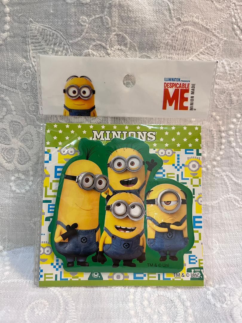 Despicable me minion minions memo pad note pad cute cartoon memo pads ...