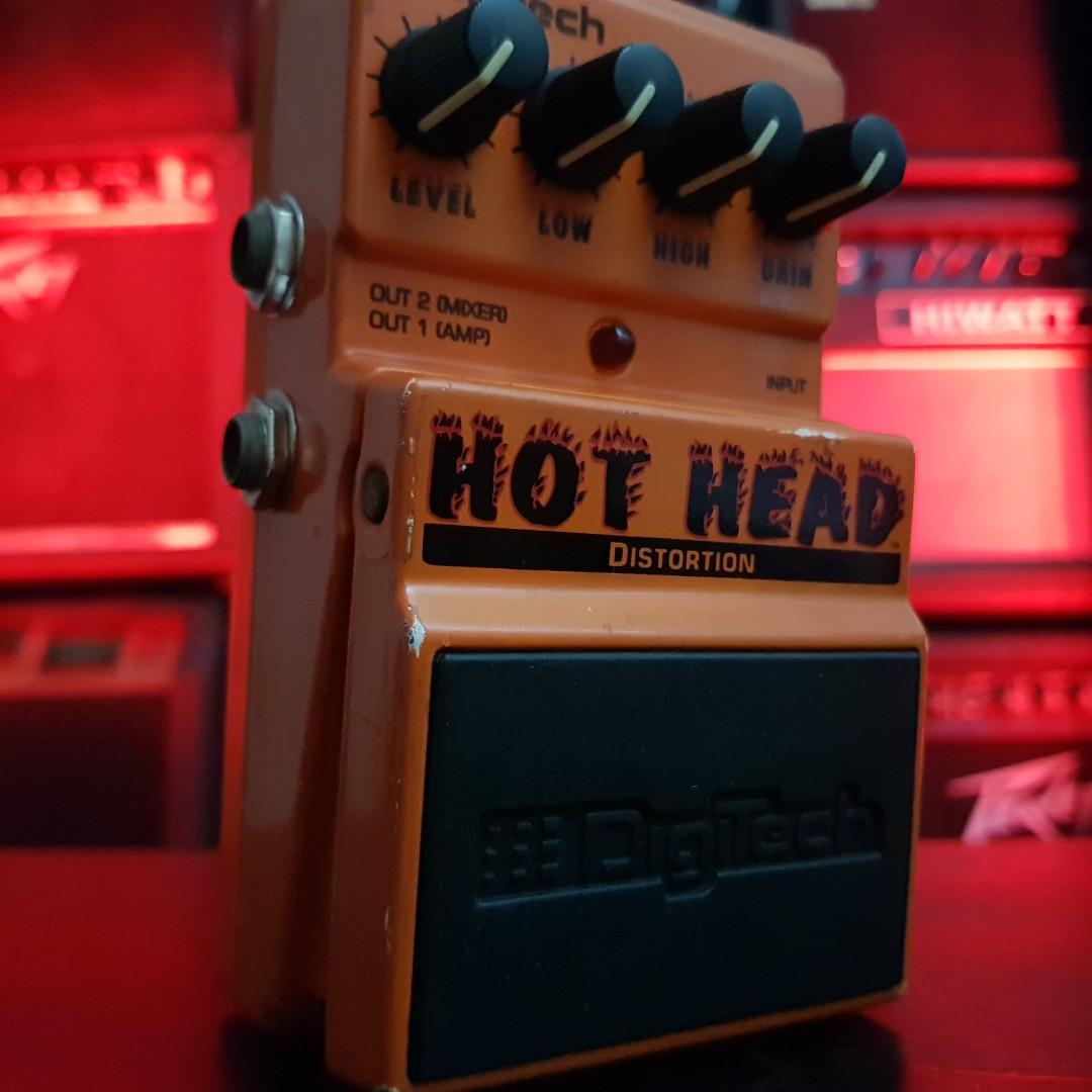 Digitech Hot Head Distortion (Used), Hobbies & Toys, Music & Media ...