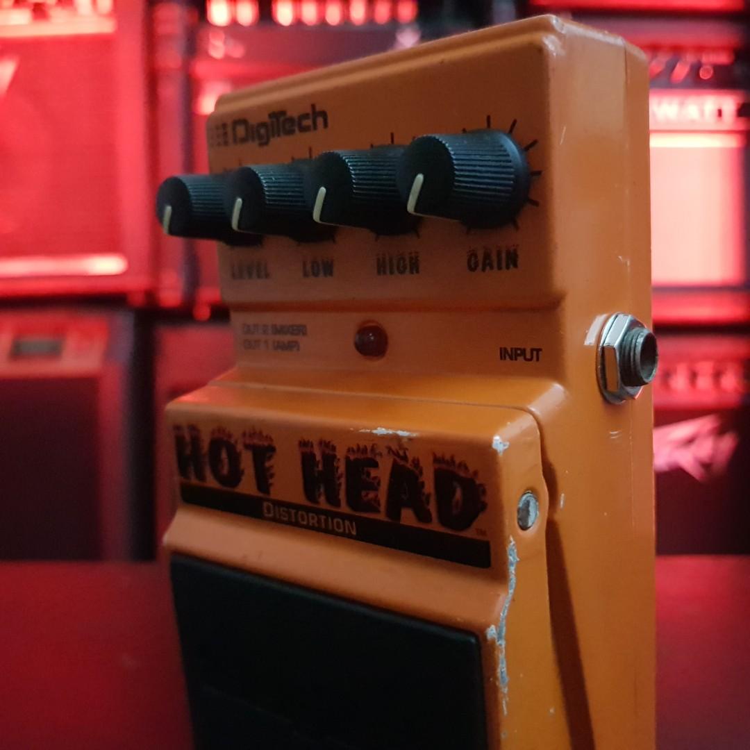 Digitech Hot Head Distortion (Used), Hobbies & Toys, Music & Media ...
