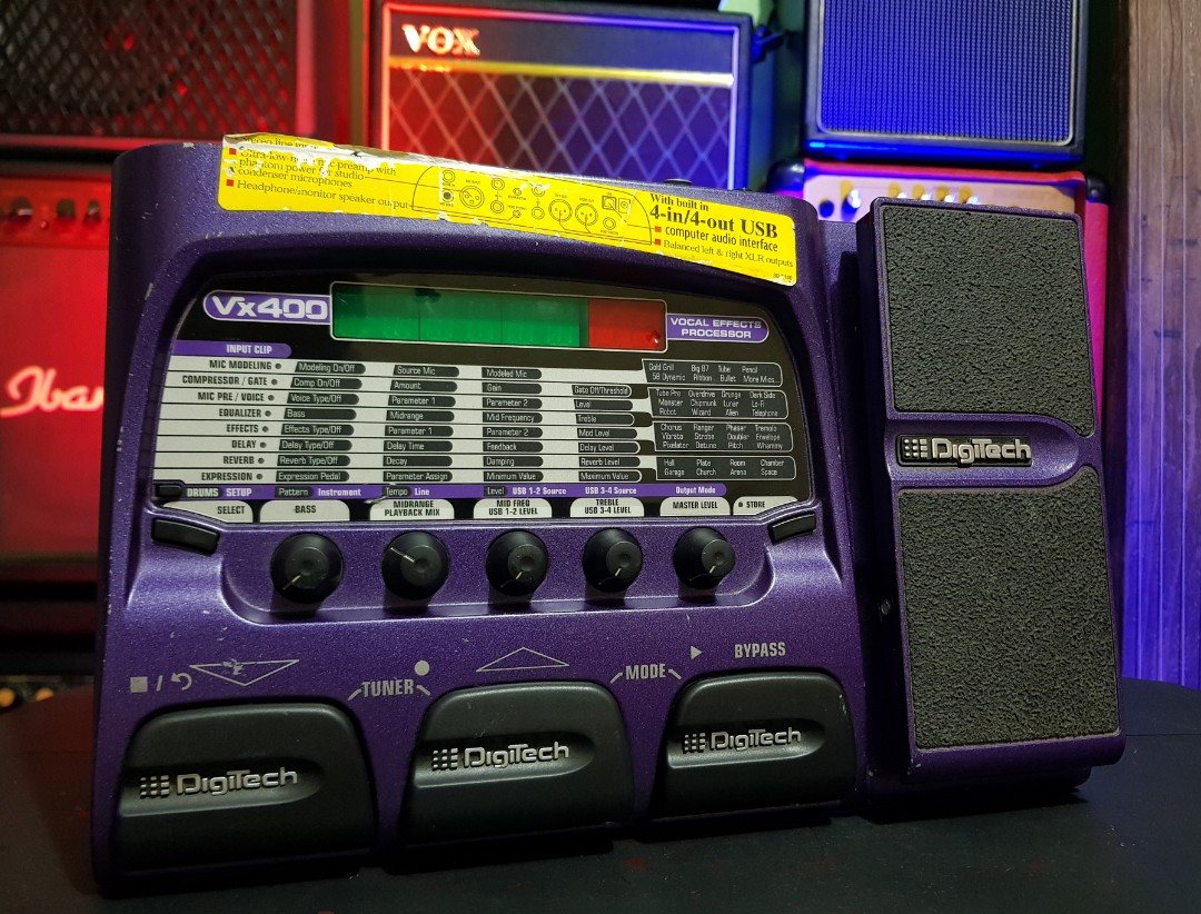Digitech VX 400 Vocal Possessor (Used), Hobbies & Toys, Music & Media ...