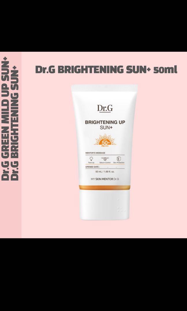 DR.G BRIGHTENING SUNSCREEN 50ml, Beauty & Personal Care, Face, Face ...