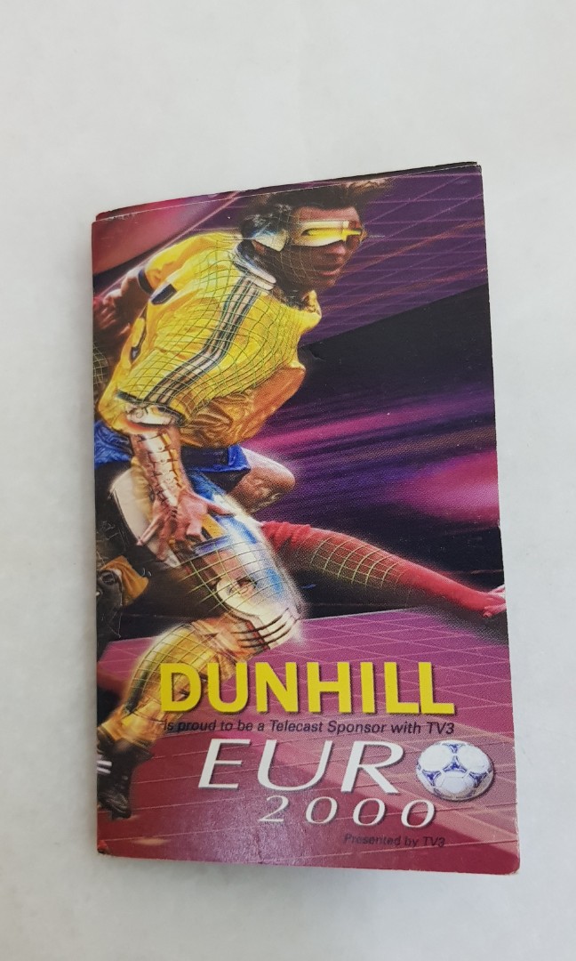 Dunhill Euro 2000 Soccer Chart, Hobbies & Toys, Collectibles & Memorabilia, Vintage Collectibles ...