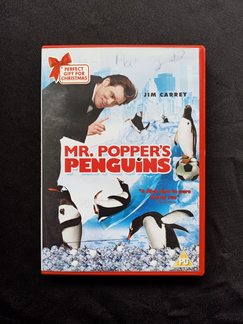 DVD Mr. Popper's Penguins 🐧🐧, Hobbies & Toys, Music & Media, CDs & DVDs ...