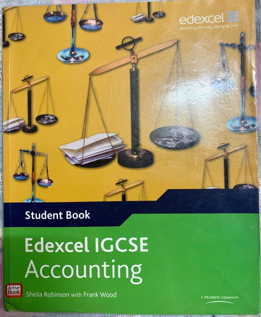 Edexcel IGCSE Accounting, 興趣及遊戲, 書本 & 文具, 教科書 - Carousell