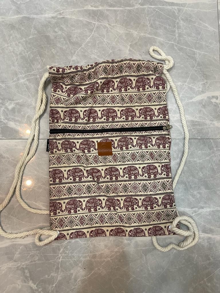 Elephant Bali backpack, Women's Fashion, Bags & Wallets, Backpacks on ...