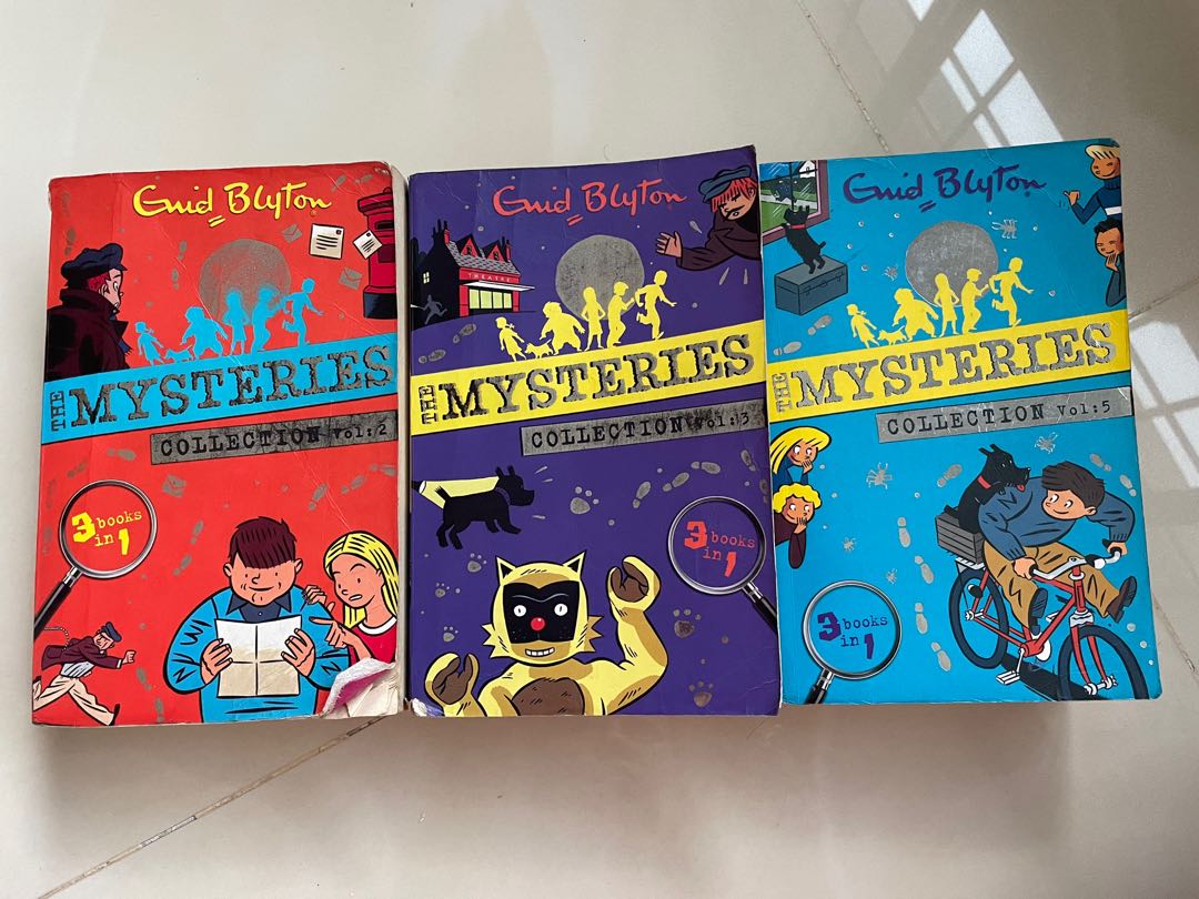 Enid Blyton The Mysteries Collection Vol 2/3/5, Hobbies & Toys, Books ...