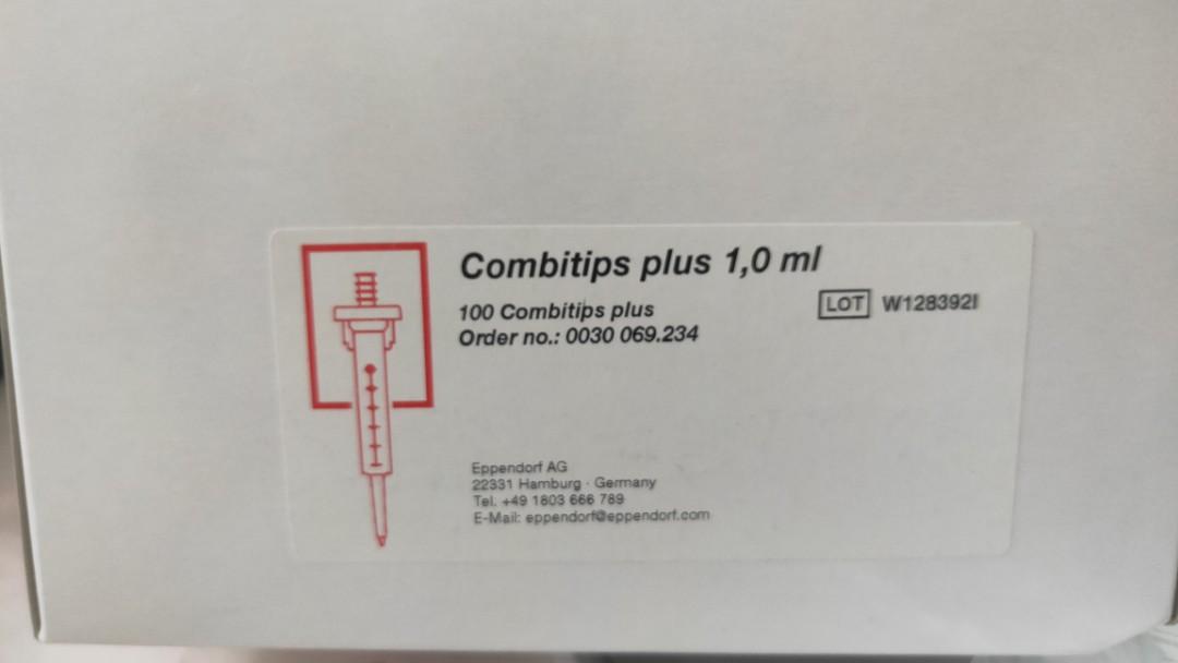 Eppendorf Combitips Plus 0, 1ml For Sale @ $ 100 each (AAR 1191 ...