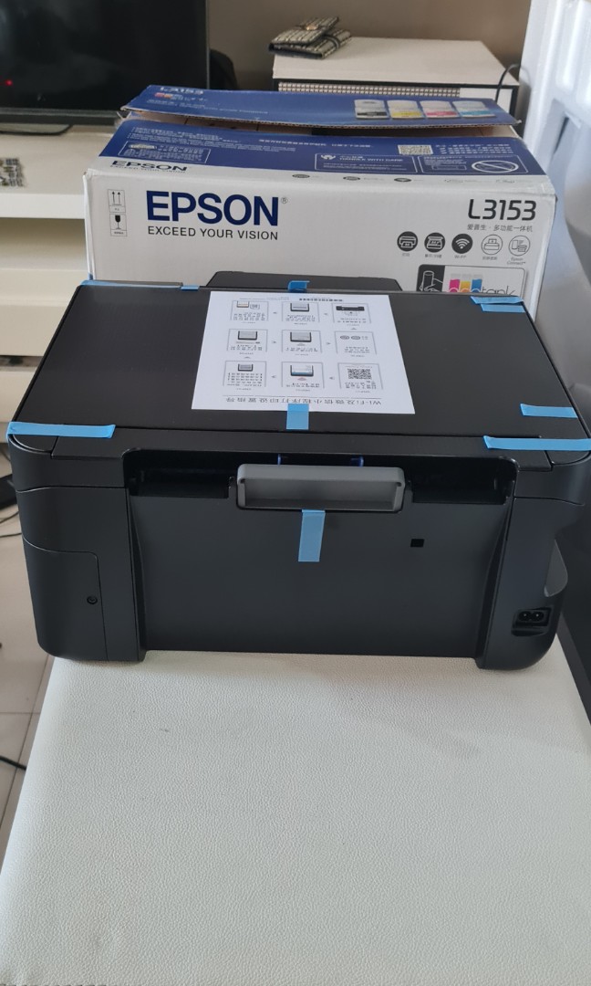 EPSON L3153 ALL in 1 printer, Computers & Tech, Printers, Scanners ...