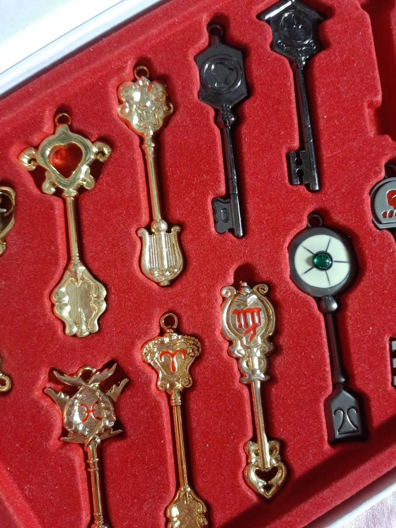 Fairy Tail Lucy's Keys, Hobbies & Toys, Memorabilia & Collectibles, Fan ...