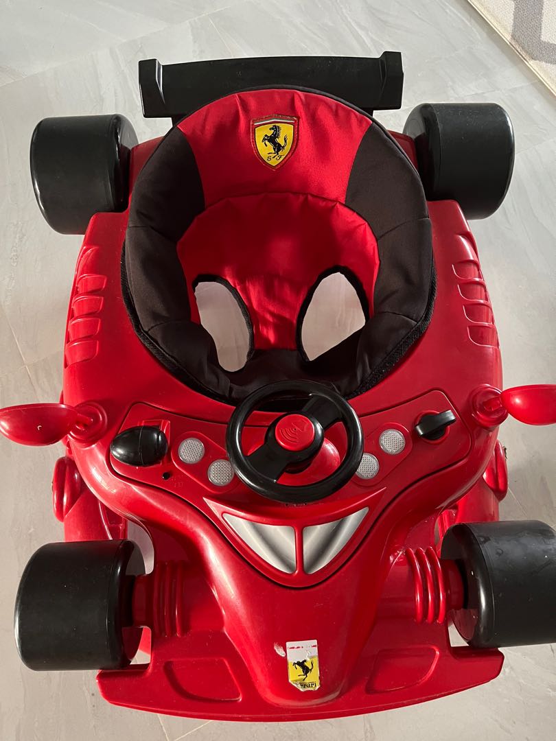 Ferrari Baby Walker, Babies & Kids, Infant Playtime on Carousell