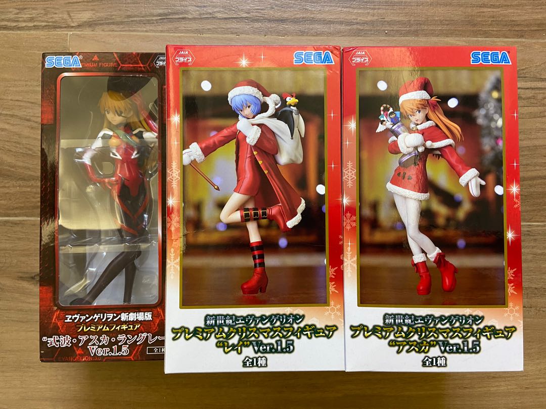 (全圖)新世紀福音戰士figure Eva figure, 興趣及遊戲, 玩具 & 遊戲類 - Carousell