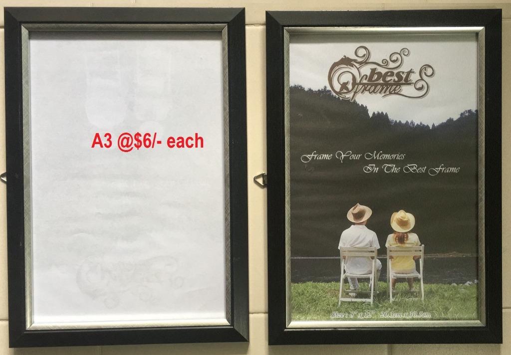 Frames. Assorted Brands and Sizes (Freebies included), Furniture & Home ...