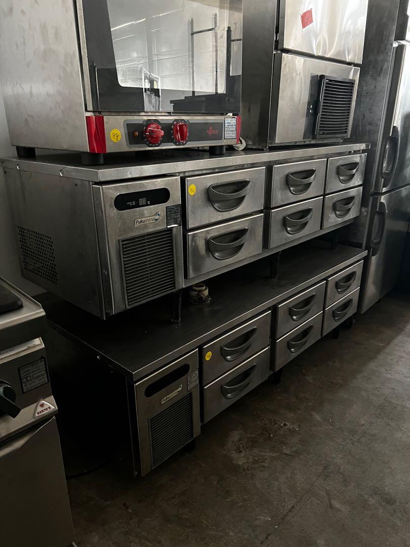 (Free delivery and warranty) Japanese brand! fukushima 6 drawer chef ...