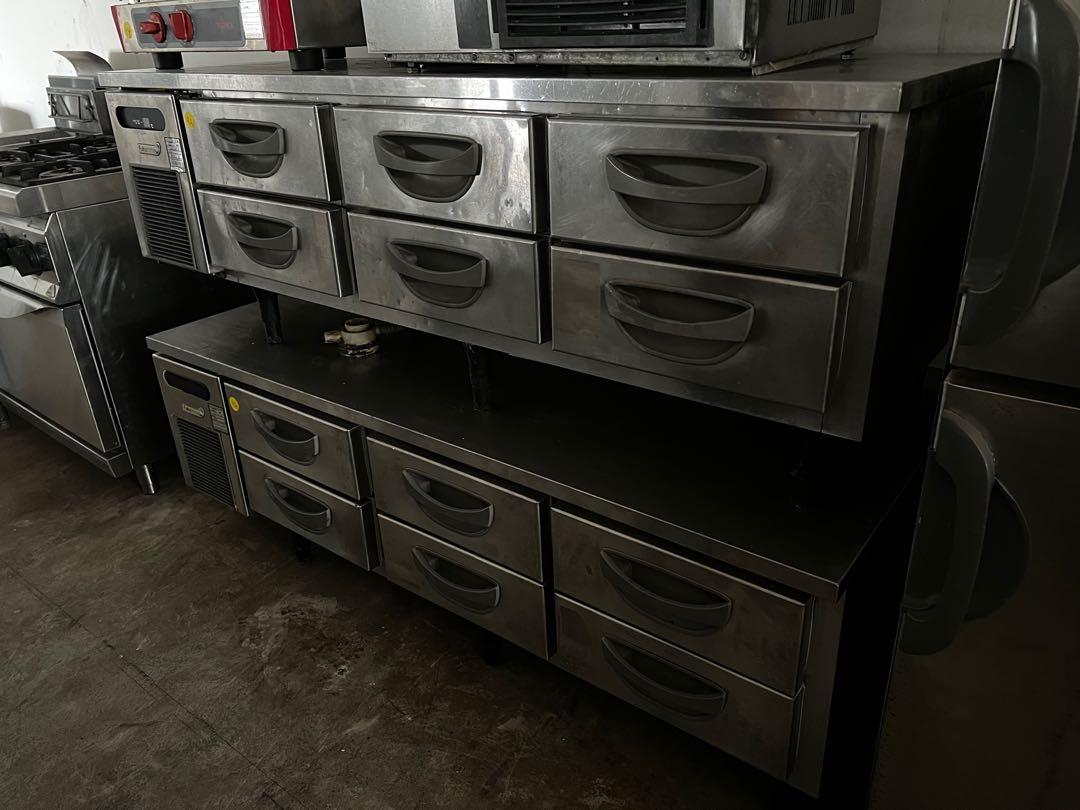 (Free delivery and warranty) Japanese brand! fukushima 6 drawer chef ...