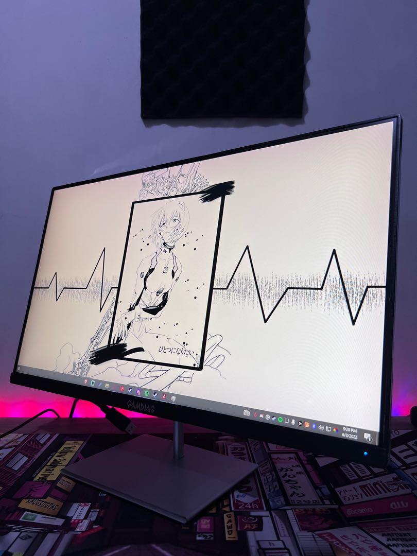 Gamdias Atlas 24 inch monitor, Computers & Tech, Parts & Accessories ...