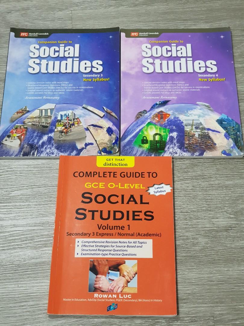 GCE 'O' level Social Studies guide n 10 year series, Hobbies & Toys ...
