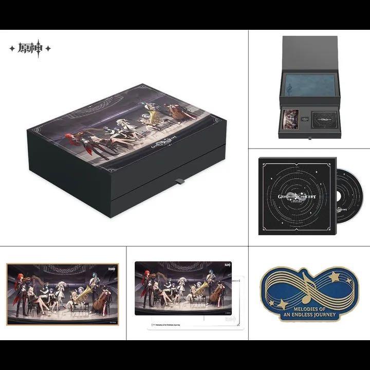 Genshin Concert Box, Melodiess of an endless journey, Hobbies & Toys ...