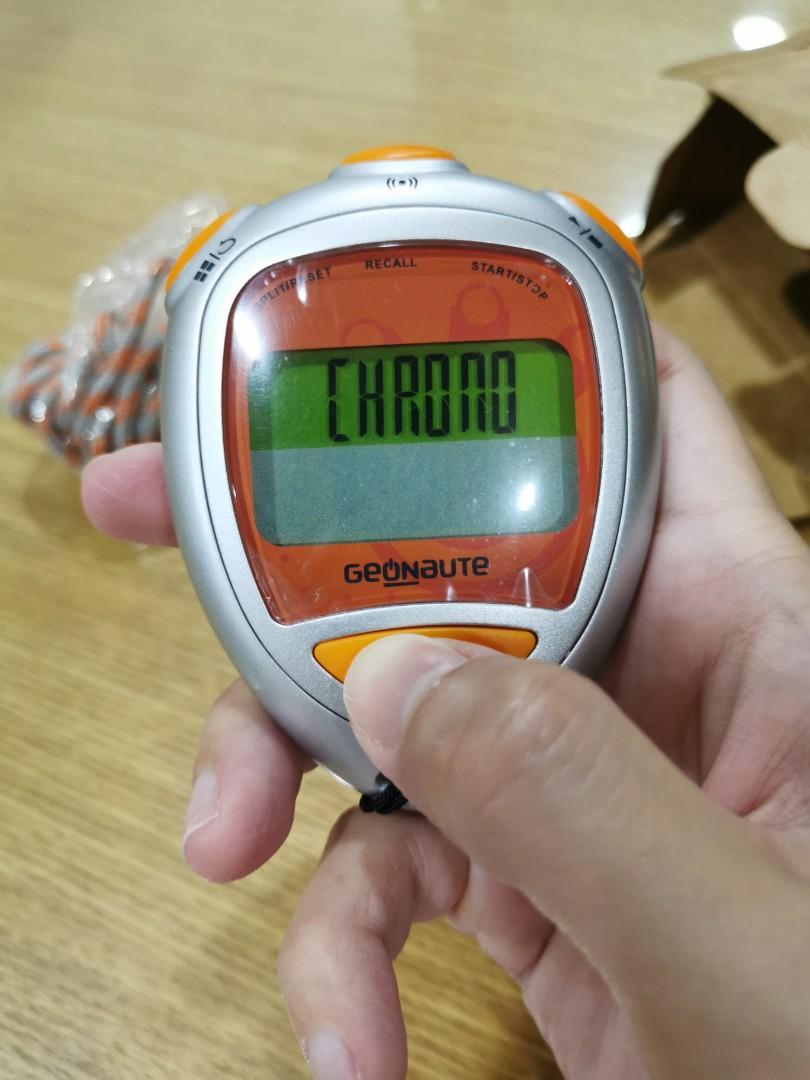 Geonaute Stopwatch ONstart 300, Sports Equipment, Other Sports Equipment and Supplies on Carousell