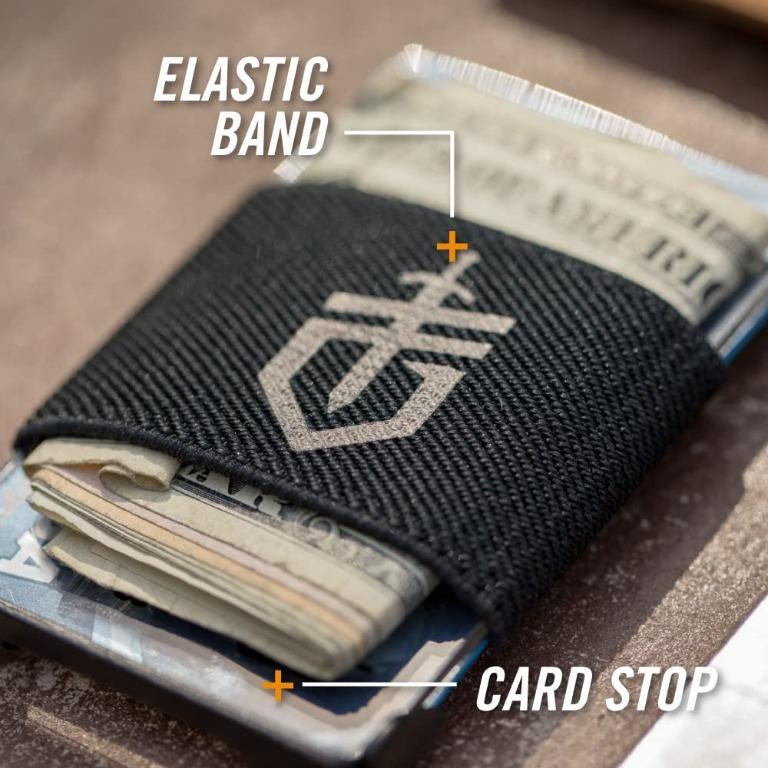 Gerber Gear 30-001492N Barbill Mens Minimalist Wallet, Black, Men's ...