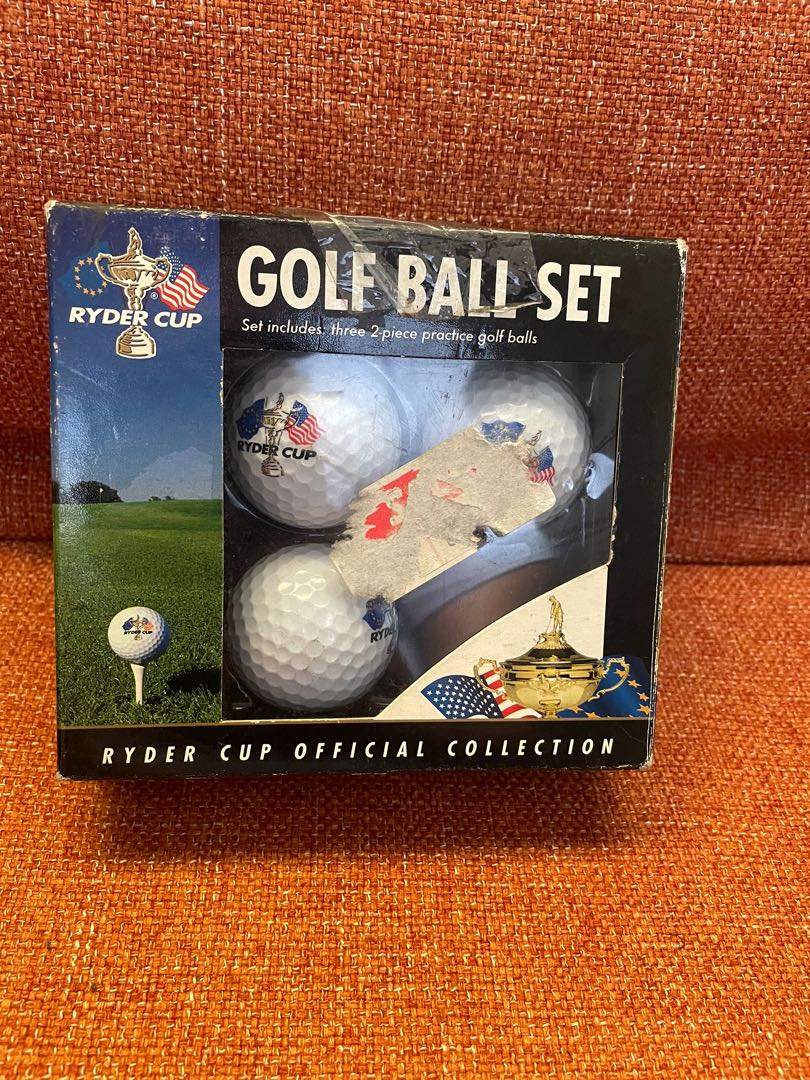 Golf Ball Set Ryder Cap Official Collection, Sports Equipment, Sports ...
