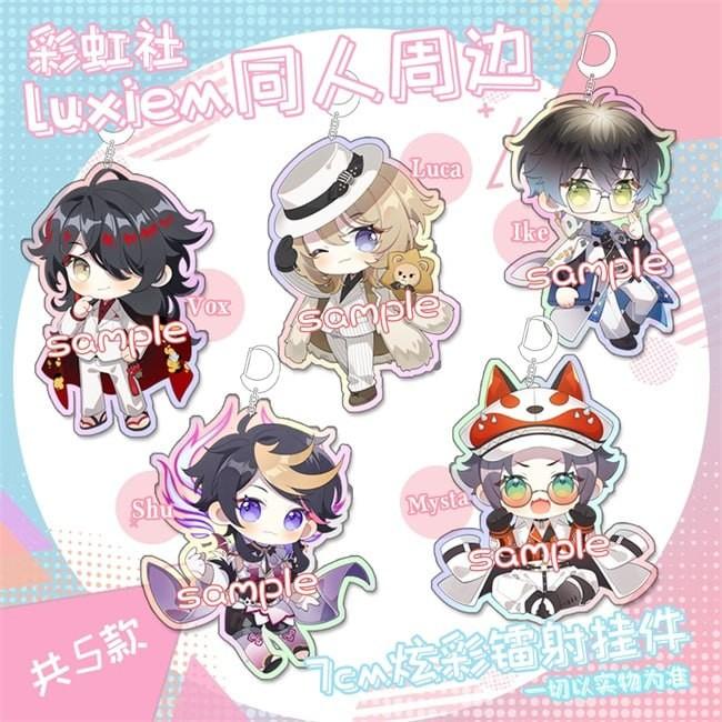 [GROUP ORDER] NIJISANJI LUXIEM FANMADE MERCH, Hobbies & Toys ...