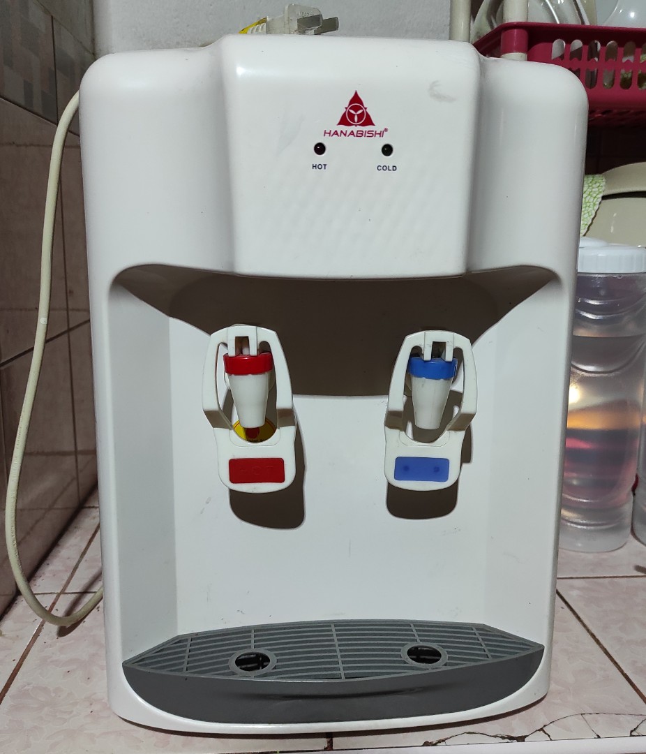 Hanabishi Water Dispenser (Table Top), TV & Home Appliances, Kitchen ...