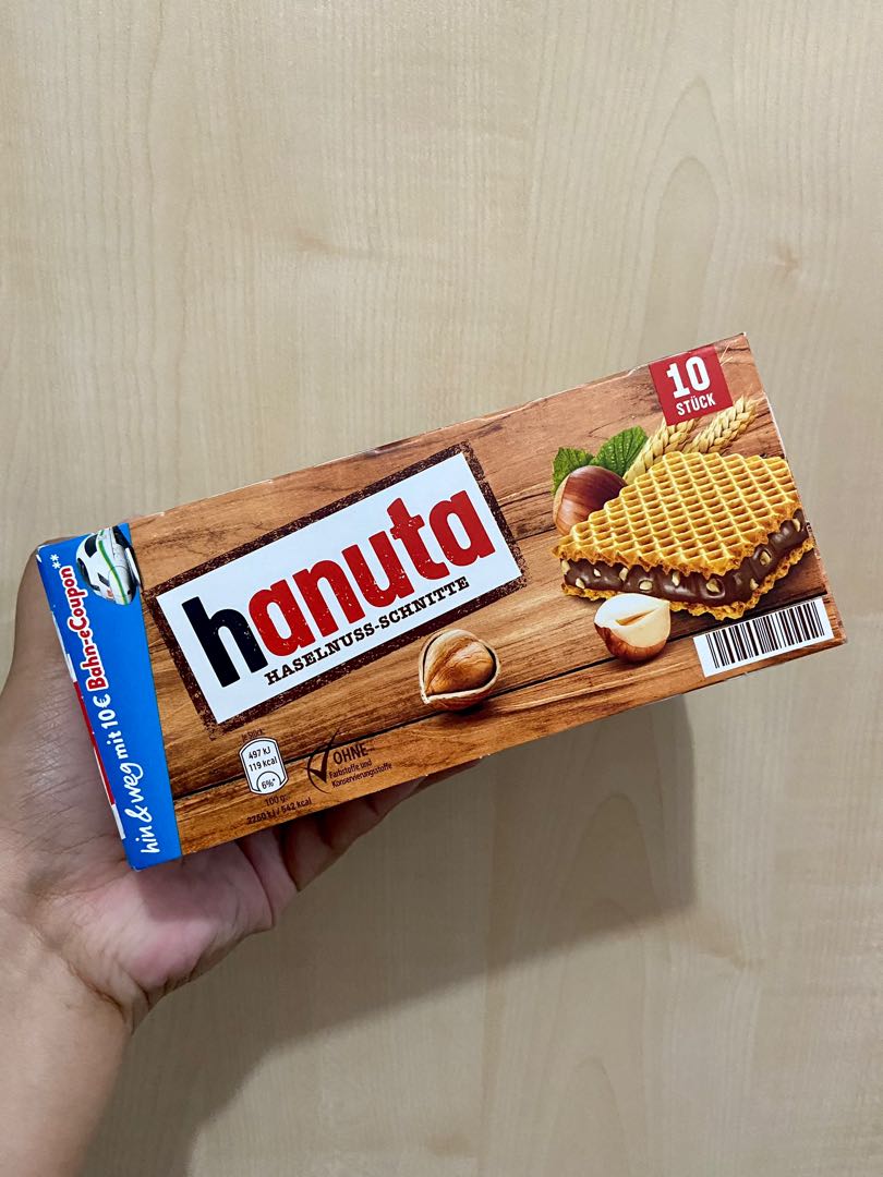 HANUTA, Food & Drinks, Packaged & Instant Food on Carousell