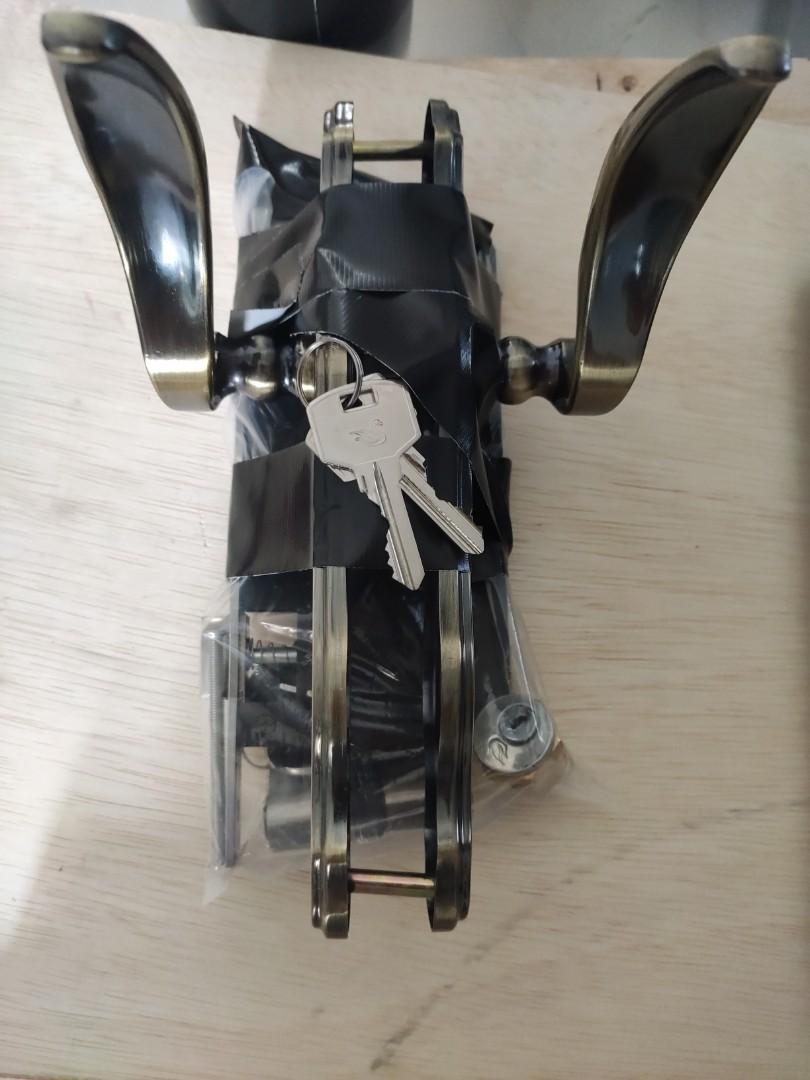 Hdb gate lock and letter box lock, Furniture & Home Living, Security ...