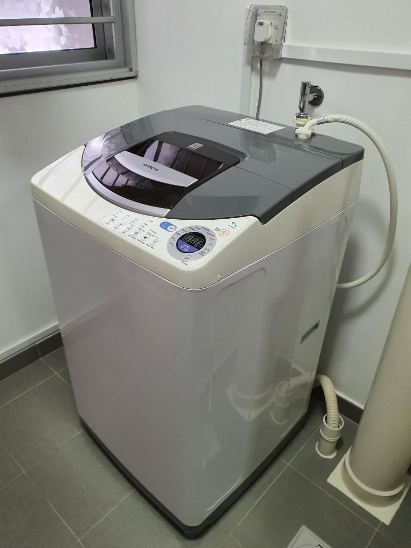Hitachi Washing Machine 9.5KG, TV & Home Appliances, Washing Machines ...