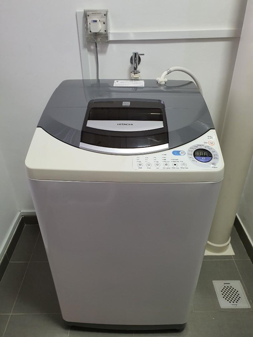 Hitachi Washing Machine 9.5KG, TV & Home Appliances, Washing Machines ...
