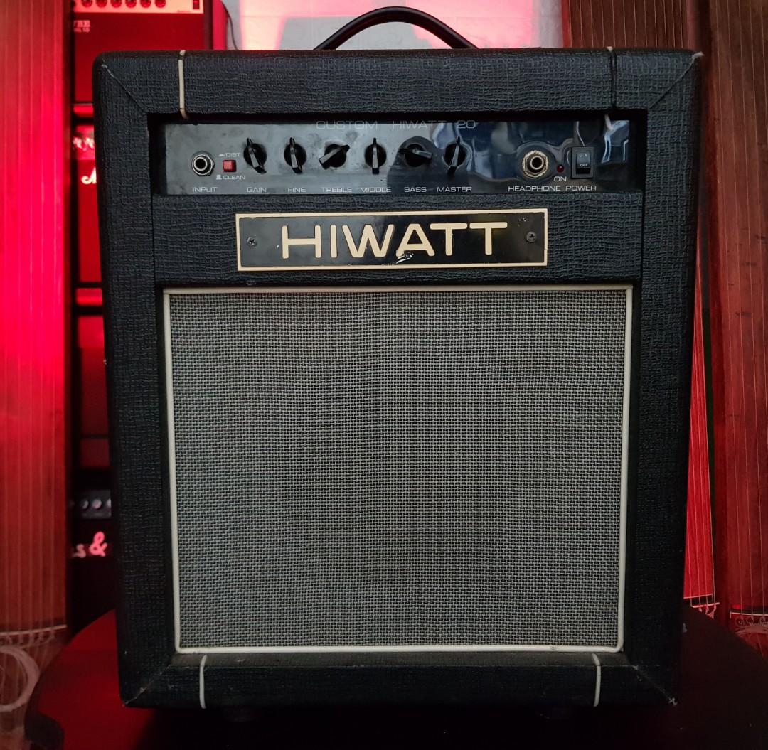 HIWATT 20 Guitar Amplifier (Used) (220 Converted), Hobbies & Toys ...