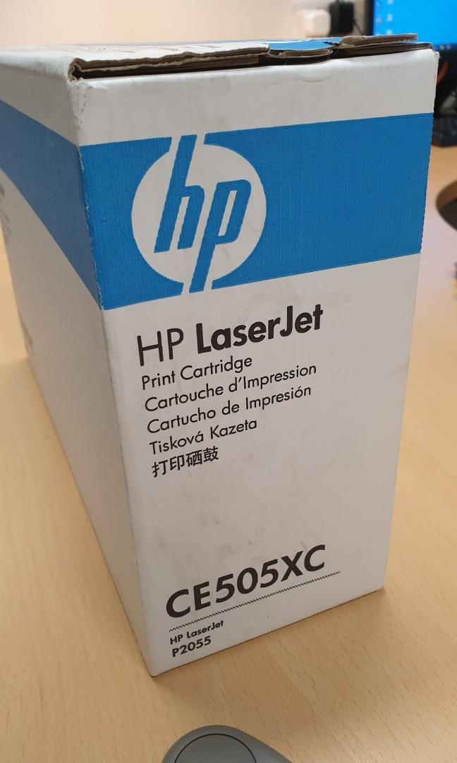 HP 05x (CE505XC) P2055 cartridge, Computers & Tech, Printers, Scanners ...