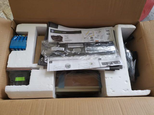 HP Officejet 6500 Wireless All-in-One Printer - E709n, Computers & Tech ...