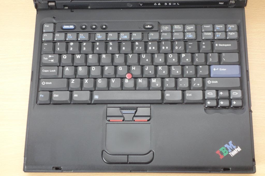 IBM Thinkpad R52 Laptop (WORKING, NO BATTERY), Computers & Tech ...