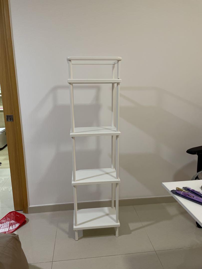 ikea dynan rack / shelf white, Furniture & Home Living, Furniture ...