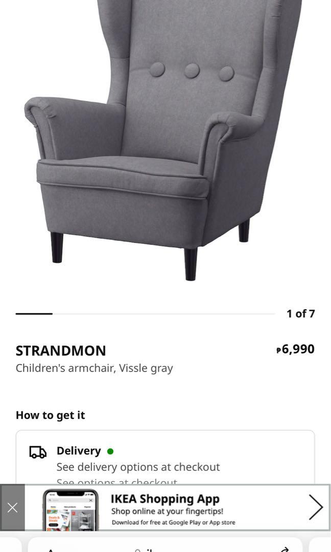Ikea Strandmon Kid’s Chair, Babies & Kids, Baby Nursery & Kids ...