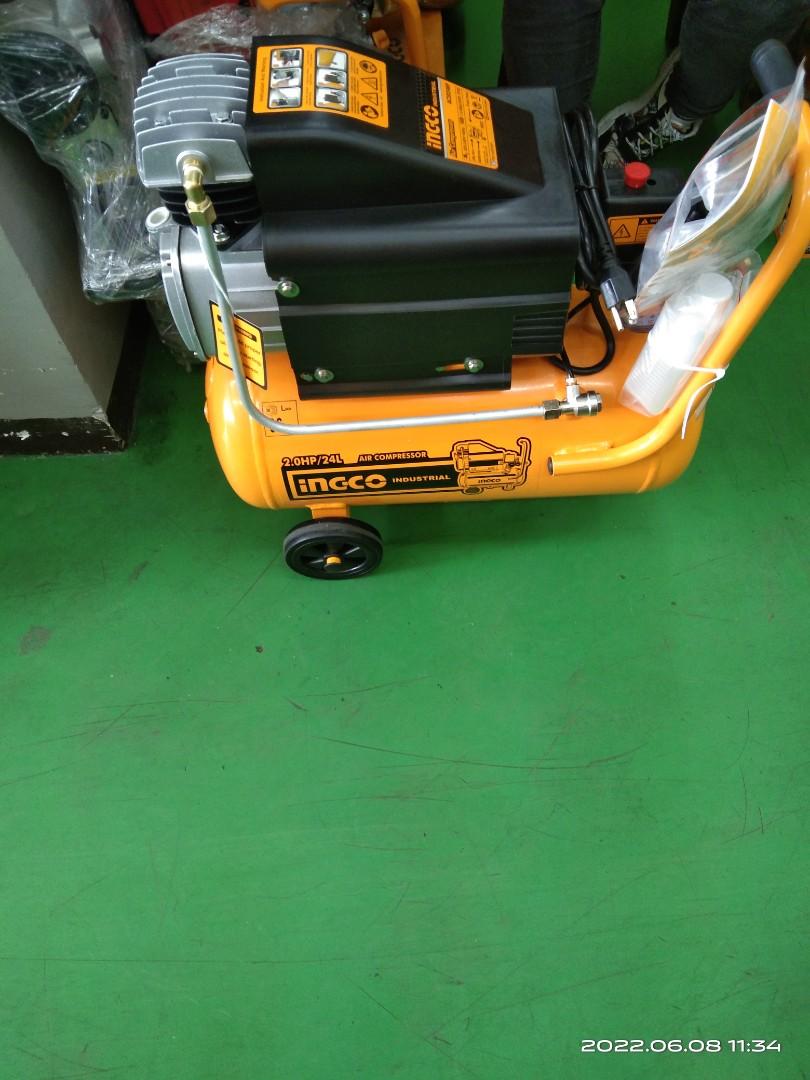 Ingco air compressor, Commercial & Industrial, Construction Tools ...