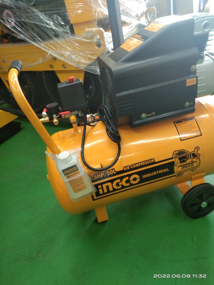 Ingco air compressor, Commercial & Industrial, Construction Tools ...