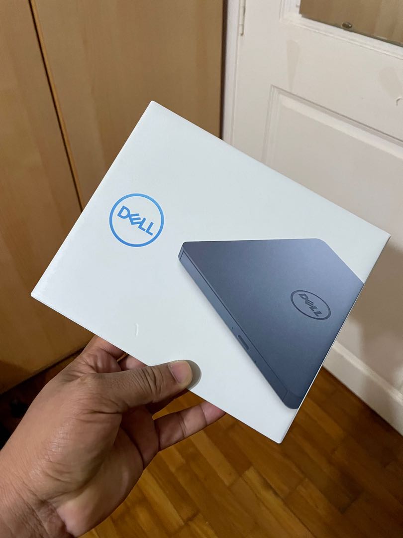 (Intake New) Dell USB Slim DVD Drive with play and burn software ...